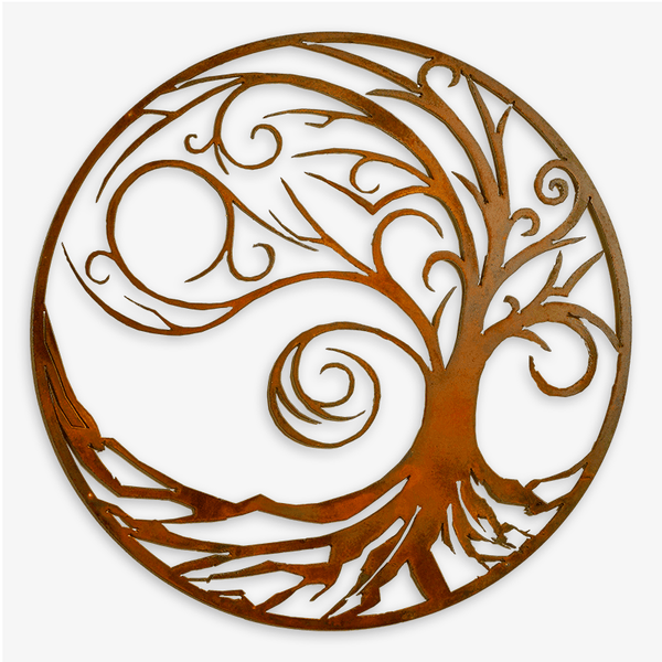 Metal Wave Tree of Life by Elizabeth Keith Designs - My Whimsical ...